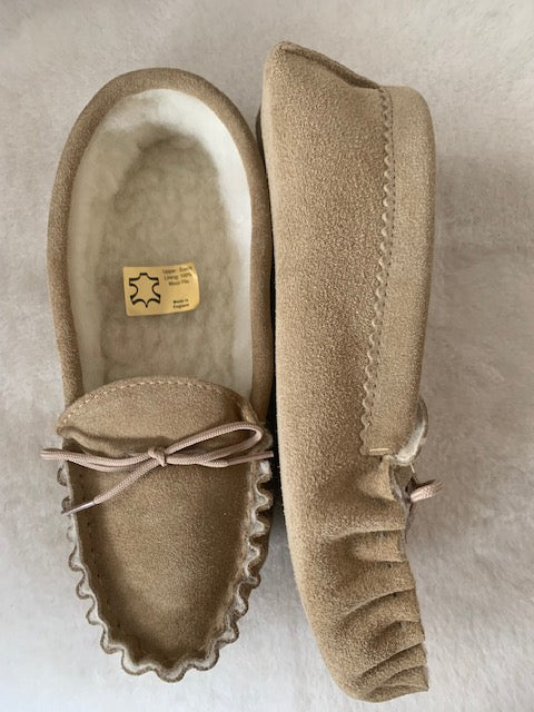 Moccasin Wool Lined with Soft Sole | Robin – Dane Crafts