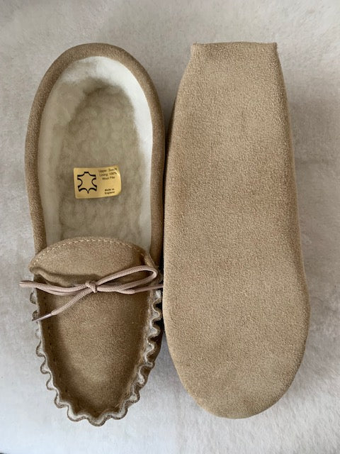 Moccasin Wool Lined with Soft Sole | Robin – Dane Crafts